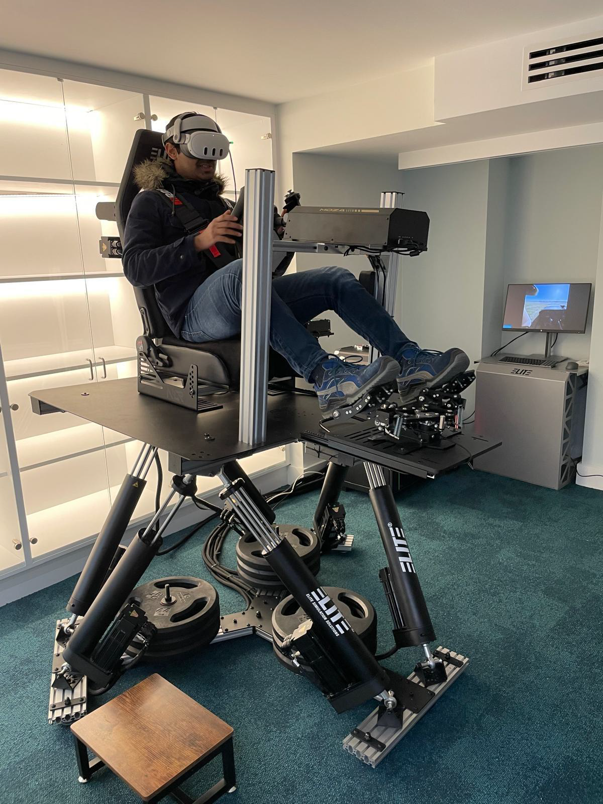 ELITE Simulation Solutions Installs Advanced 6DOF Motion Simulator at ...